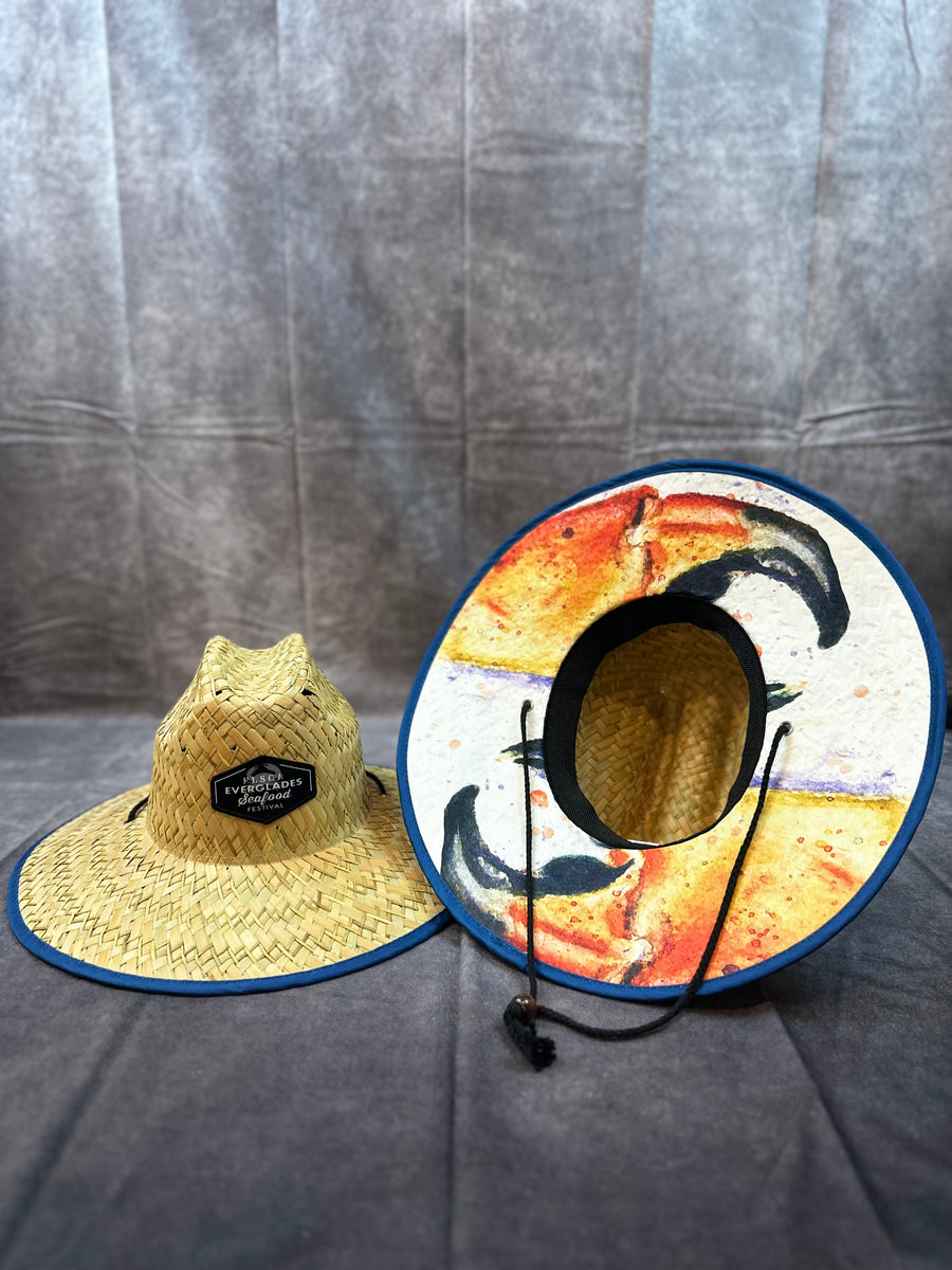 FLSCA Straw Hat – Florida Stone Crabbers Association